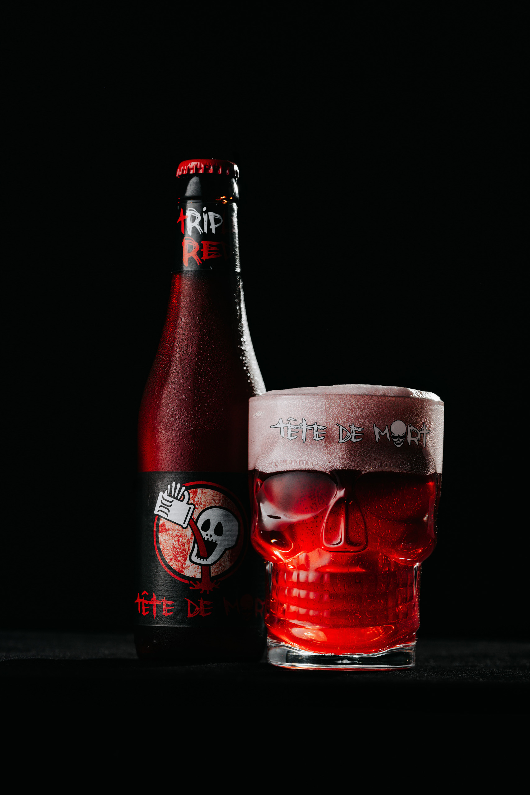 Triple Red - Tête de Mort